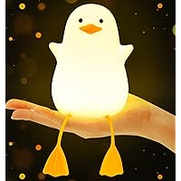 Cowboy Duck Night Light, Benson Duck lamp, Anywin Cute Duck Light with ...