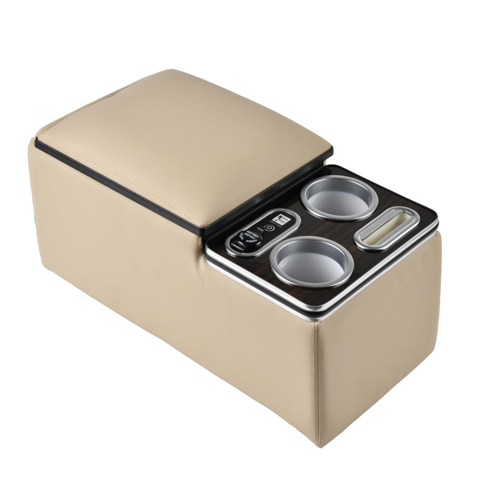 Coverado Car Center Console, Universal Rear Bench Seat Consoles, Back Seat Car Organizer, Seat ...