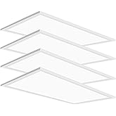 Adjustable LED ceiling panel with customizable lighting settings