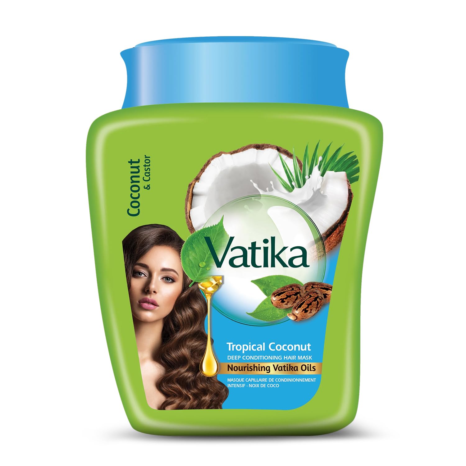 Mua Vatika Naturals Hot Oil Hair Mask - Tropical Coconut & Castor Oil ...