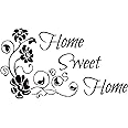 Amazon.com: ADECNS Home Sweet Home Wall Decal Vinyl Family Sticker Home ...