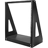Amazon.com: StarTech.com 2-Post 12U Desktop Server Rack, Small Open ...