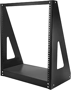 Amazon.com: StarTech.com 12U Heavy Duty 2 Post Open Frame Network Rack ...