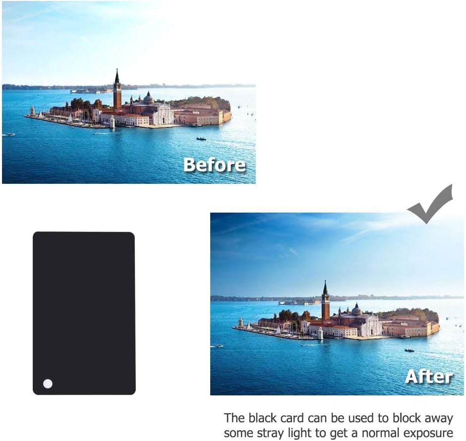 PVC Grey Card White Balance Card 18% Exposure Photography for DSLR and ...