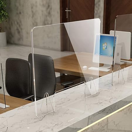 Perspex Screen Clear Acrylic Screen Plexiglass Barrier Sneeze Guard ...