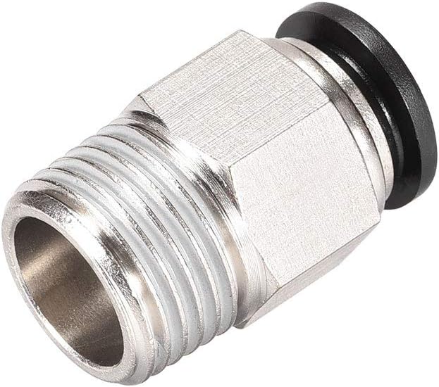 sourcing map Straight Pneumatic Push to Quick Connect Fittings 1/2 Inch ...