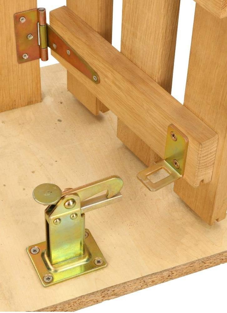 KOTARBAU® Door Stop 97 Floor Mounting Door Stop Silver Door Stop Lock ...