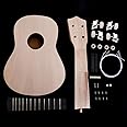 Amazon.com: OriGlam 21 Inch DIY Ukulele Kit, Make Your Own Ukulele DIY ...