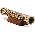 Amazon.com: RII Brass Handmade Teleidoscope, Vintage Look Kaleidoscope with Wooden Display Stand ...