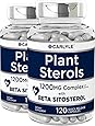 Amazon.com: Plant Sterols 1200 mg | 240 Ultra Potent Capsules | Non-GMO ...