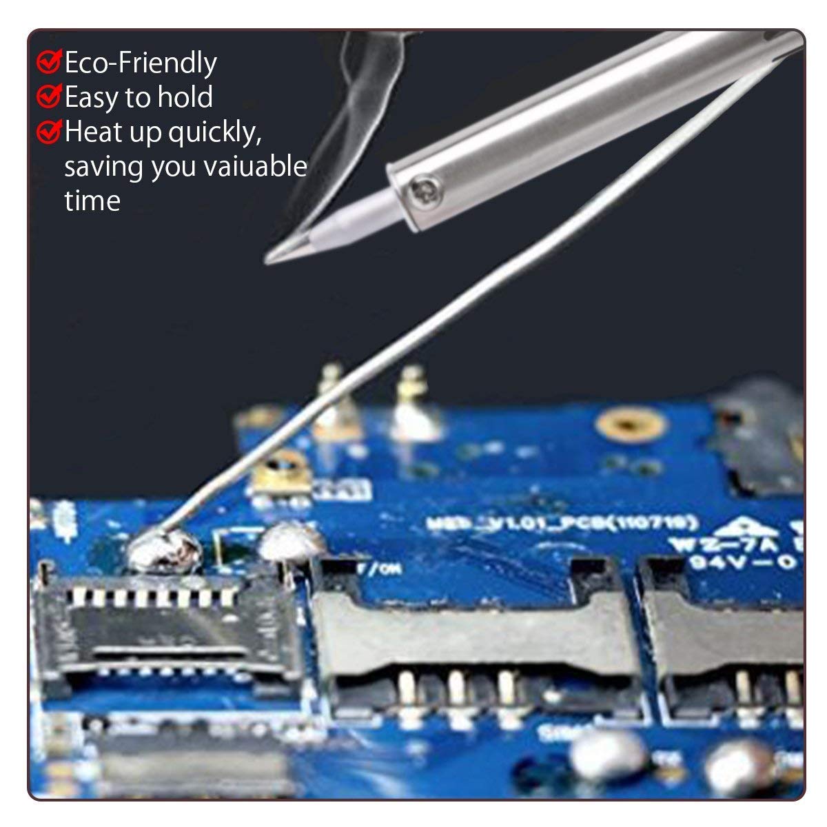 Soldering Iron with Power Indicator 60W 220V | Electronics Hub