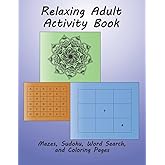 Amazon.com: Senior Activity Book: an Adult Activity Book Featuring ...