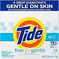 Amazon.com: Tide Free & Gentle, 95 Oz, Unscented, Powder : Health ...