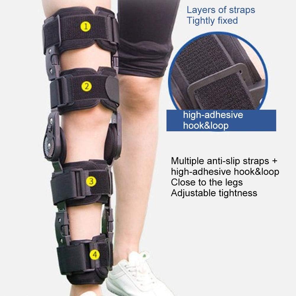 TMISHION Leg Support,Adjustable Leg Brace Protector Sprain Recovery Leg ...