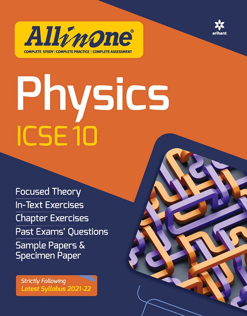 All In One Physics ICSE Class 10 2021 22 Ansh Book Store