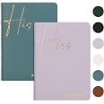 Amazon.com: Taja Vow Books His and Hers, Wedding Vow Books with Gold ...