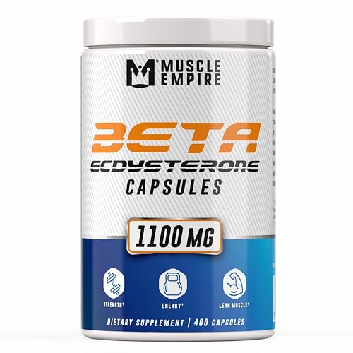 Muscle Empire Beta-Ecdysterone Capsules - Lean Muscle Building ...