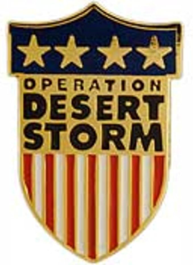 Amazon.com: Operation Desert Storm Pin 1": Clothing