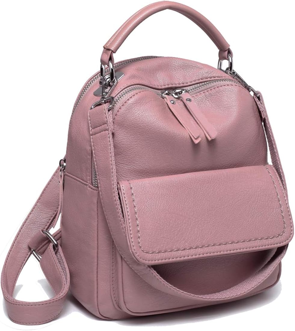 Backpack Womens Chase Chic Mini Backpack Purse for Girls Waterproof PU ...