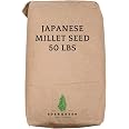 Amazon.com : Premium Japanese Millet Seed 50 lbs - Fast-Growing ...