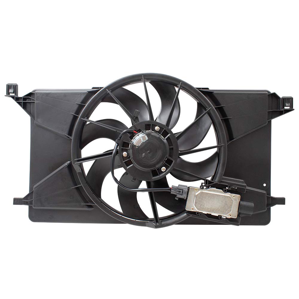 Fans & Parts Brock Radiator Cooling Fan Assembly w/Control Module For ...
