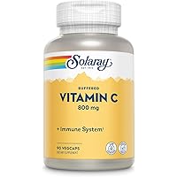 Amazon.com: SOLARAY Buffered Vitamin C 800mg w/Rose Hips & Acerola | Immune Function, Skin, Bone ...