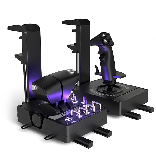 DIWANGUS Hotas Mount Foldable Desk Mount for Flight Joystick Throttle ...