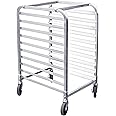 Amazon.com: 10 Tier Sheet Pan Rack | Commercial Bakery Bun Pan Rack ...
