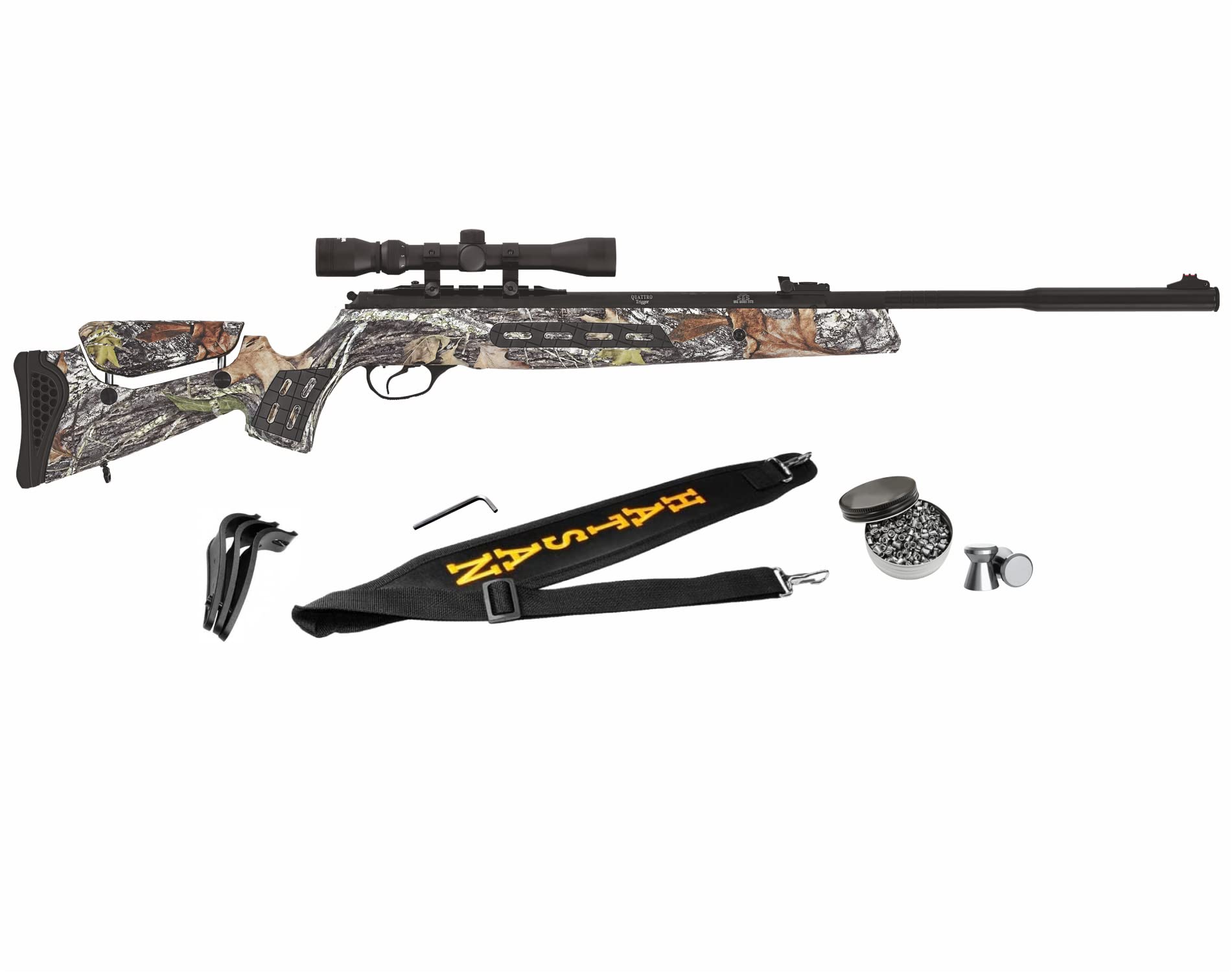 Hatsan Mod 125 Sniper Camo .22 Cal 1250 FPS / 33 FPE - Vortex Piston ...