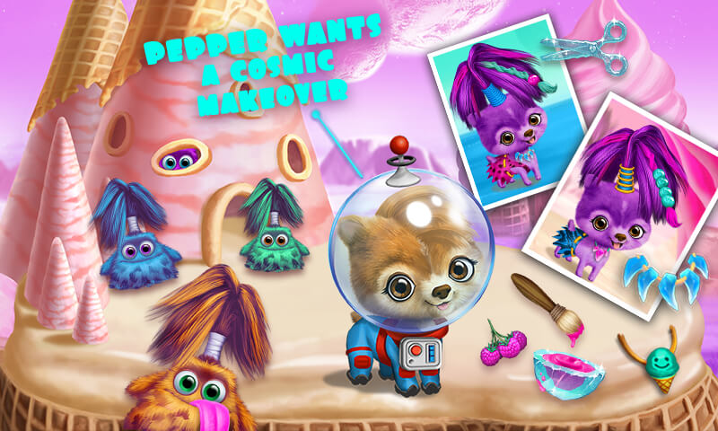 Amazon.com: Space Animal Hair Salon – Cosmic Pets Makeover: Appstore ...