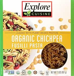Amazon.com : Explore Cuisine Organic Chickpea High in Protein Fusilli ...