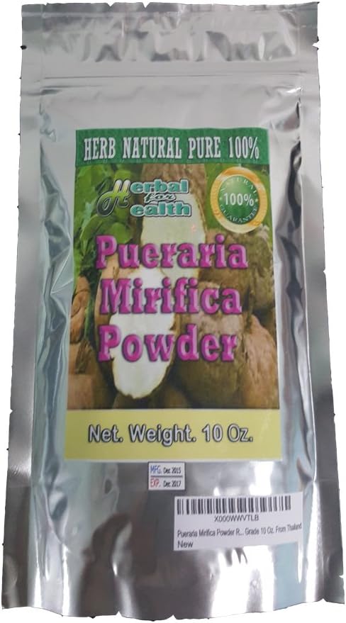 Amazon.com: Pueraria Mirifica Powder Root Extract High Premium Grade 10 ...