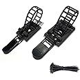 Amazon.com: 50pcs 2 Sizes Adjustable Adhesive Cable Ties Cable Clips ...