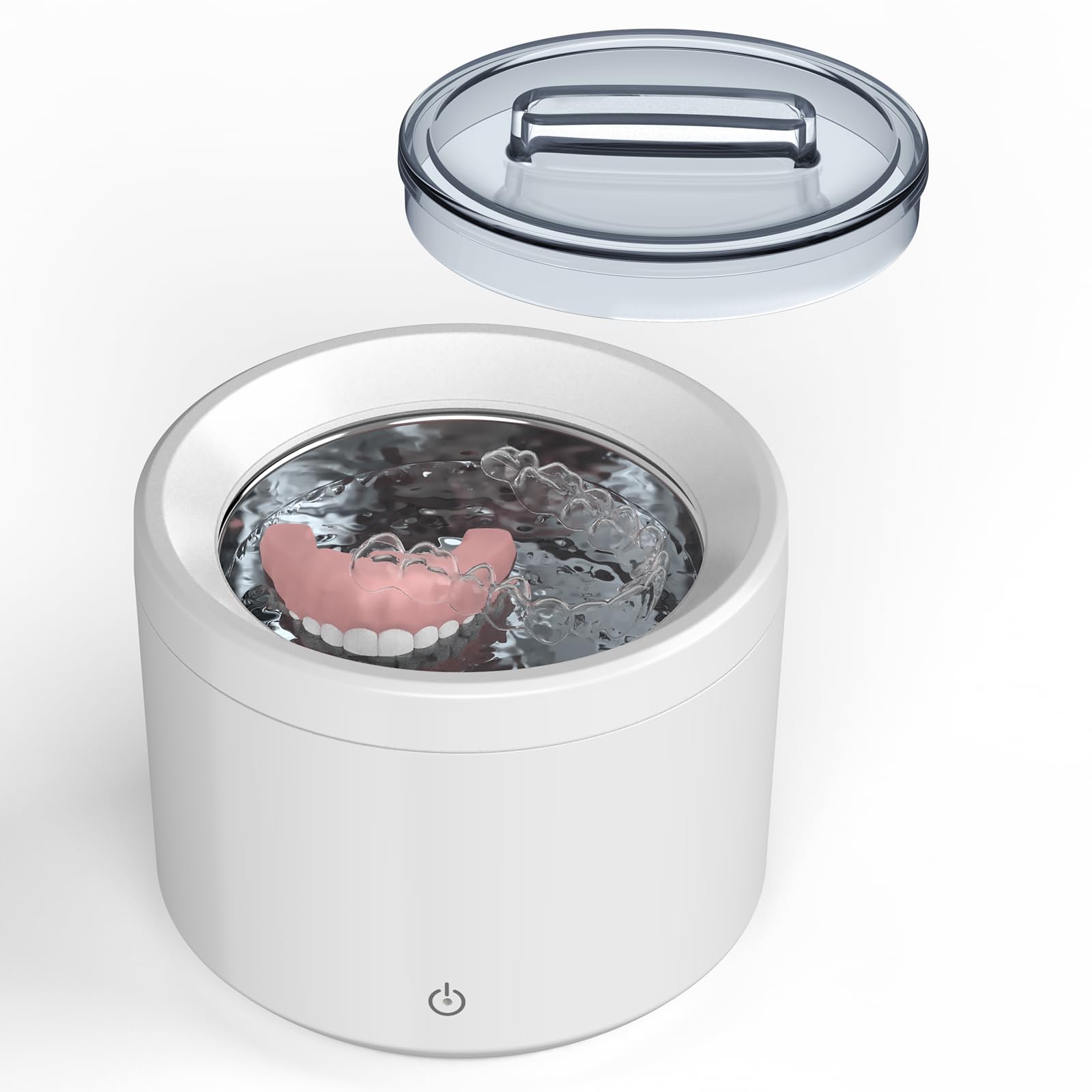 LEVOZON Ultrasonic Retainer Cleaner, 48 kHz Professional Dentures ...