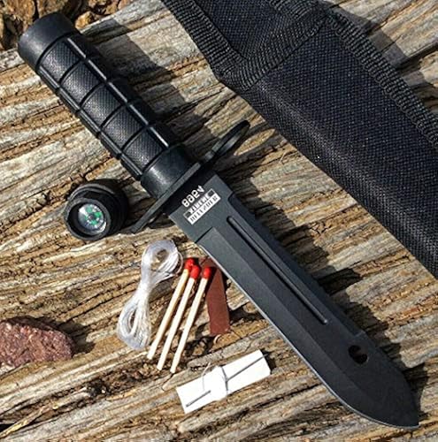 8.5" Defender-Xtreme Mini Survival Bayonet Hunting Knife Ultra Sharp ...