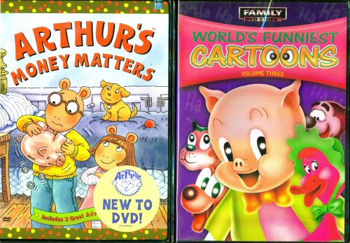 Amazon.com: Arthur's Money Matters & Cartoons R' Fun Vol. 3 - 2 ...