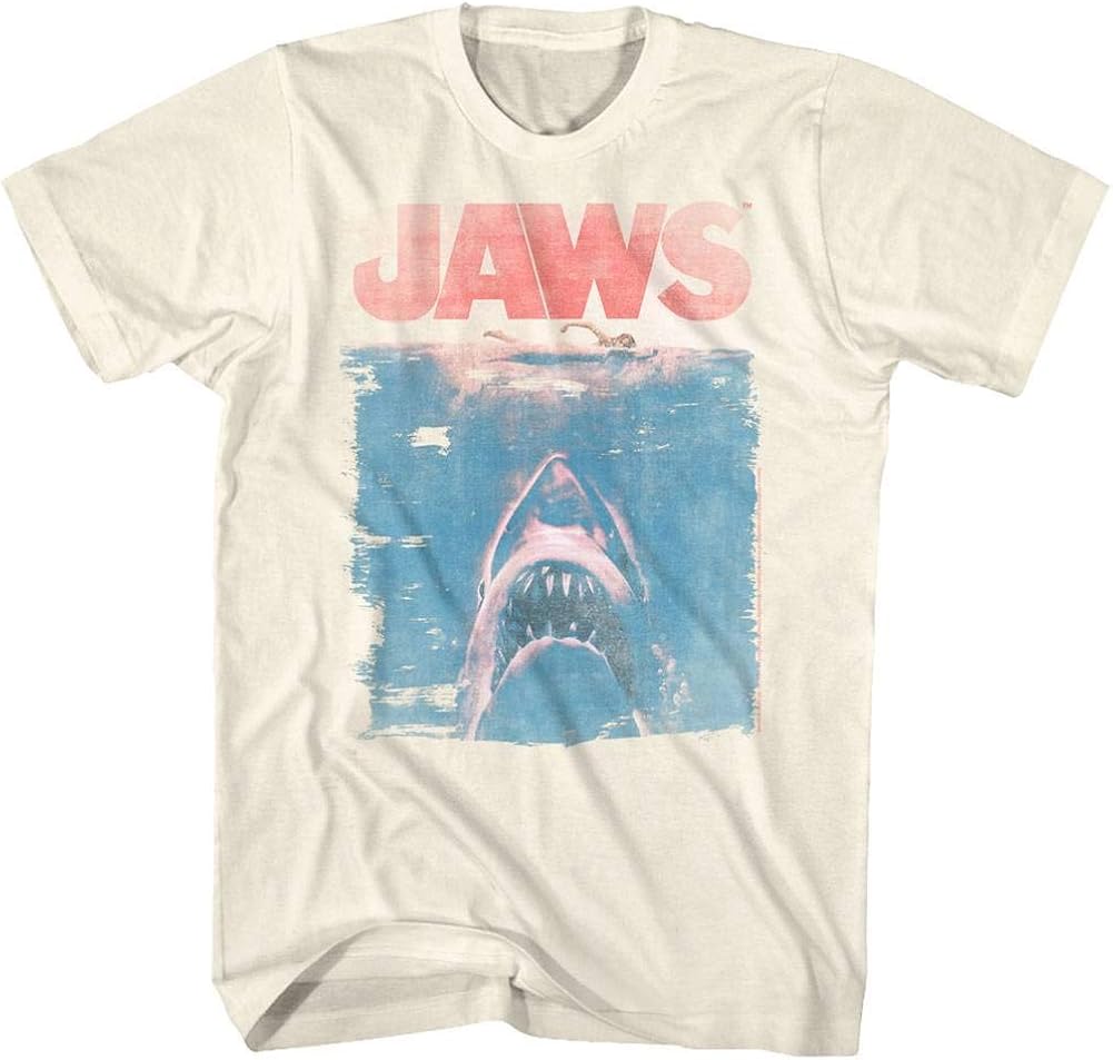 Amazon.com: Jaws - Mens Fade T-Shirt: Clothing