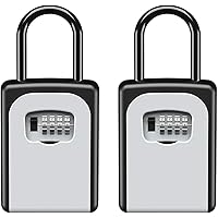 Master Lock Key Lock Box, Outdoor Lock Box for House Keys, Key Safe with Combination Lock, 5 Key ...