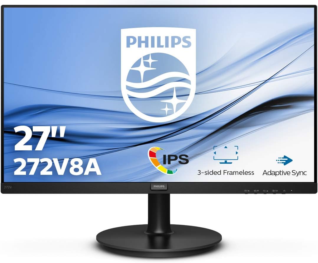 Philips 272V8A - Monitor da 68 cm (27 pollici), HDMI, DisplayPort ...