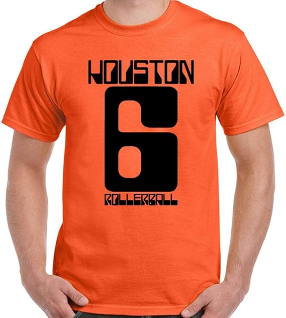 Rollerball Cult 70'S Sci-Fi Movie Houston 6 James Caan T Shirt Graphic ...