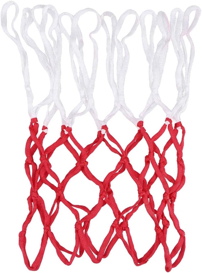 LIOOBO Filet de Basket-Ball Multicolore tressé Standard Solide et ...