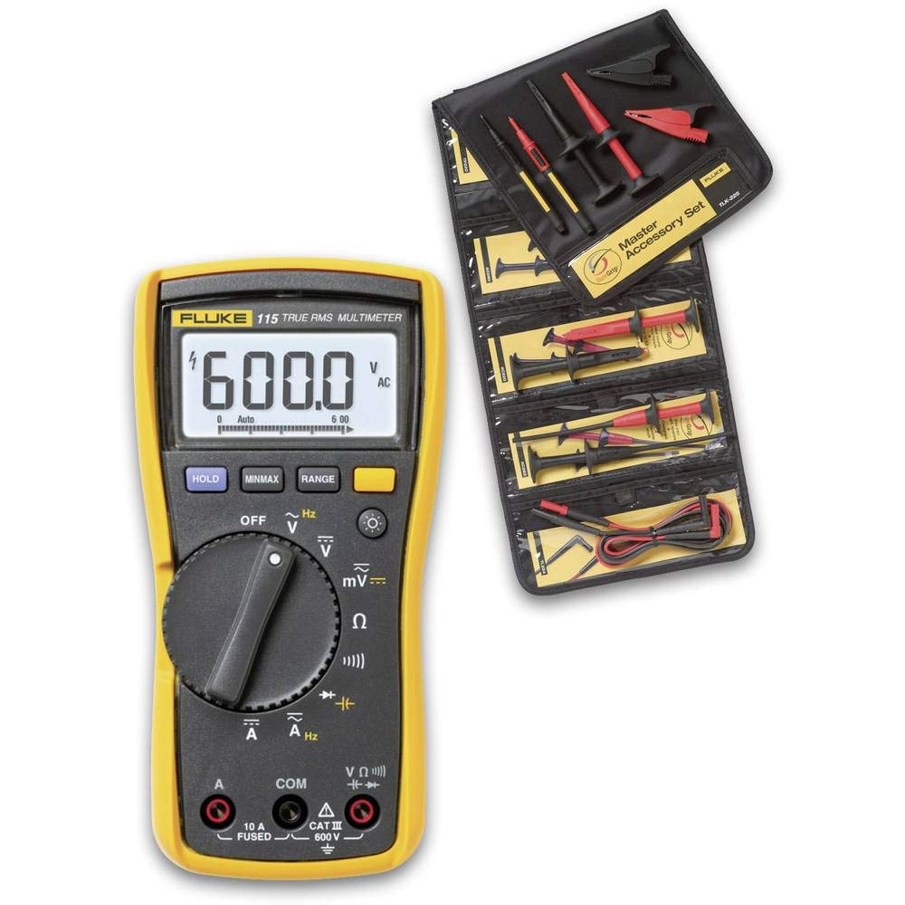 Fluke 115 / TLK-225-1 Multimeter and SureGrip™ Safety Kit – BigaMart