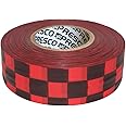 Amazon.com: Presco Checkerboard Patterned Roll Flagging Tape: 1-3/16 in. x 300 ft. (Red and ...