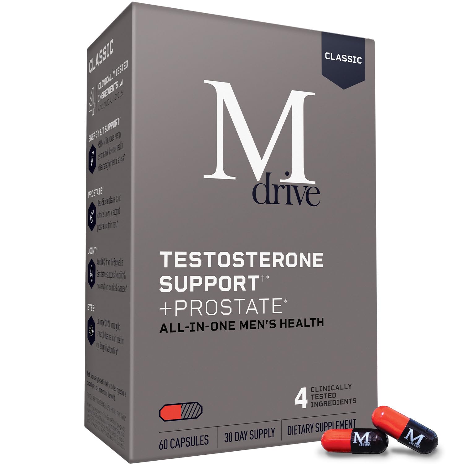 Mua Mdrive Classic Testosterone Booster for Men, Support Healthy ...
