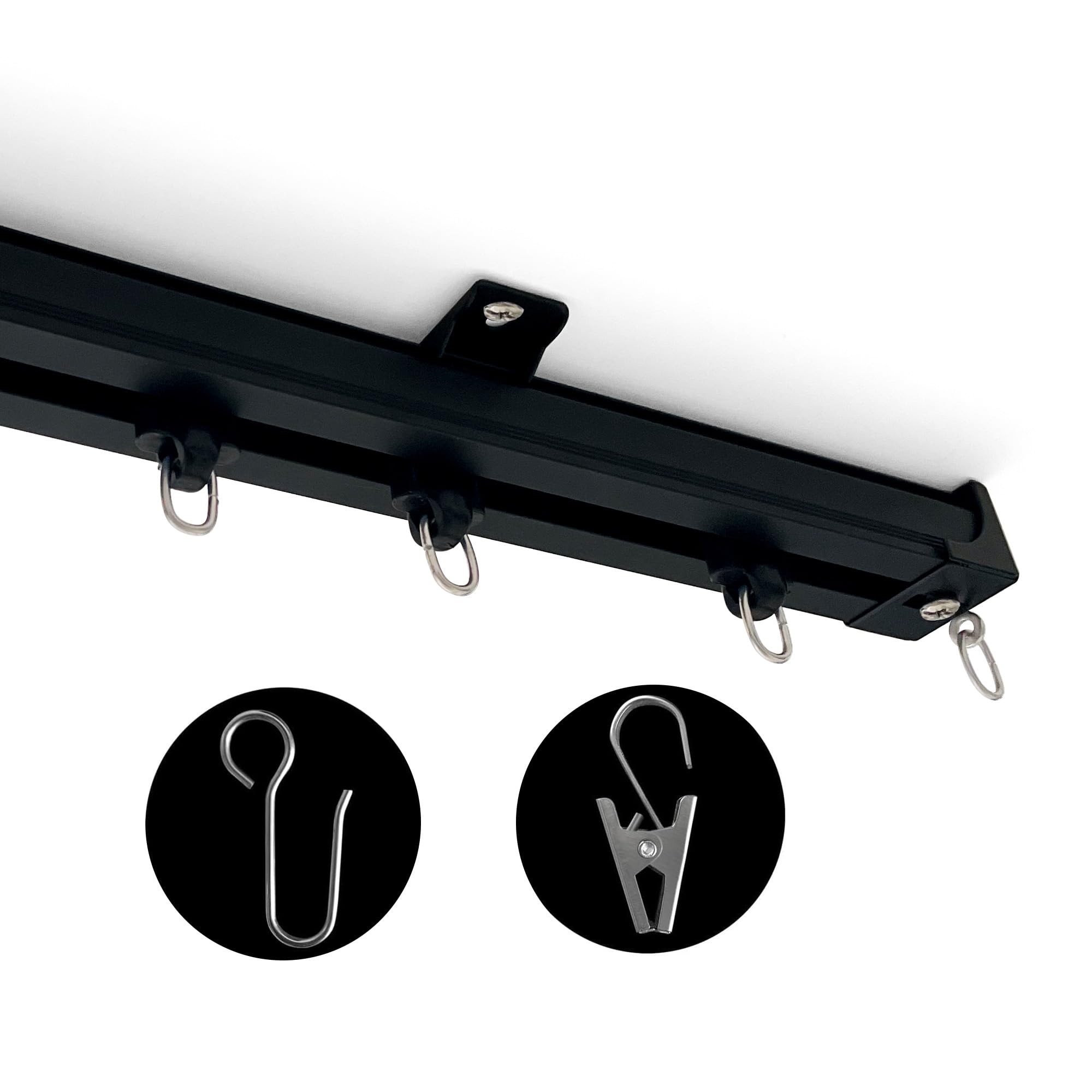 Smart Home Curtain Automation TWOPAGES Smart Electric Curtain Track ...