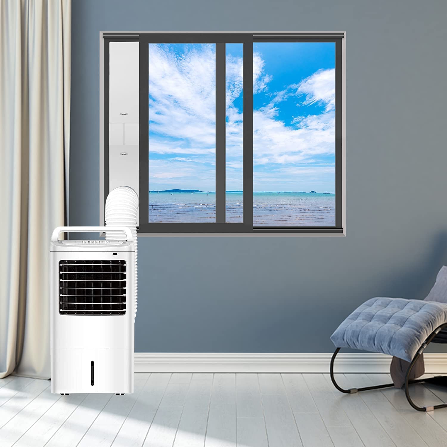Mua Portable AC Window Kit with 5.1” Exhaust Hose for Sliding Window ...