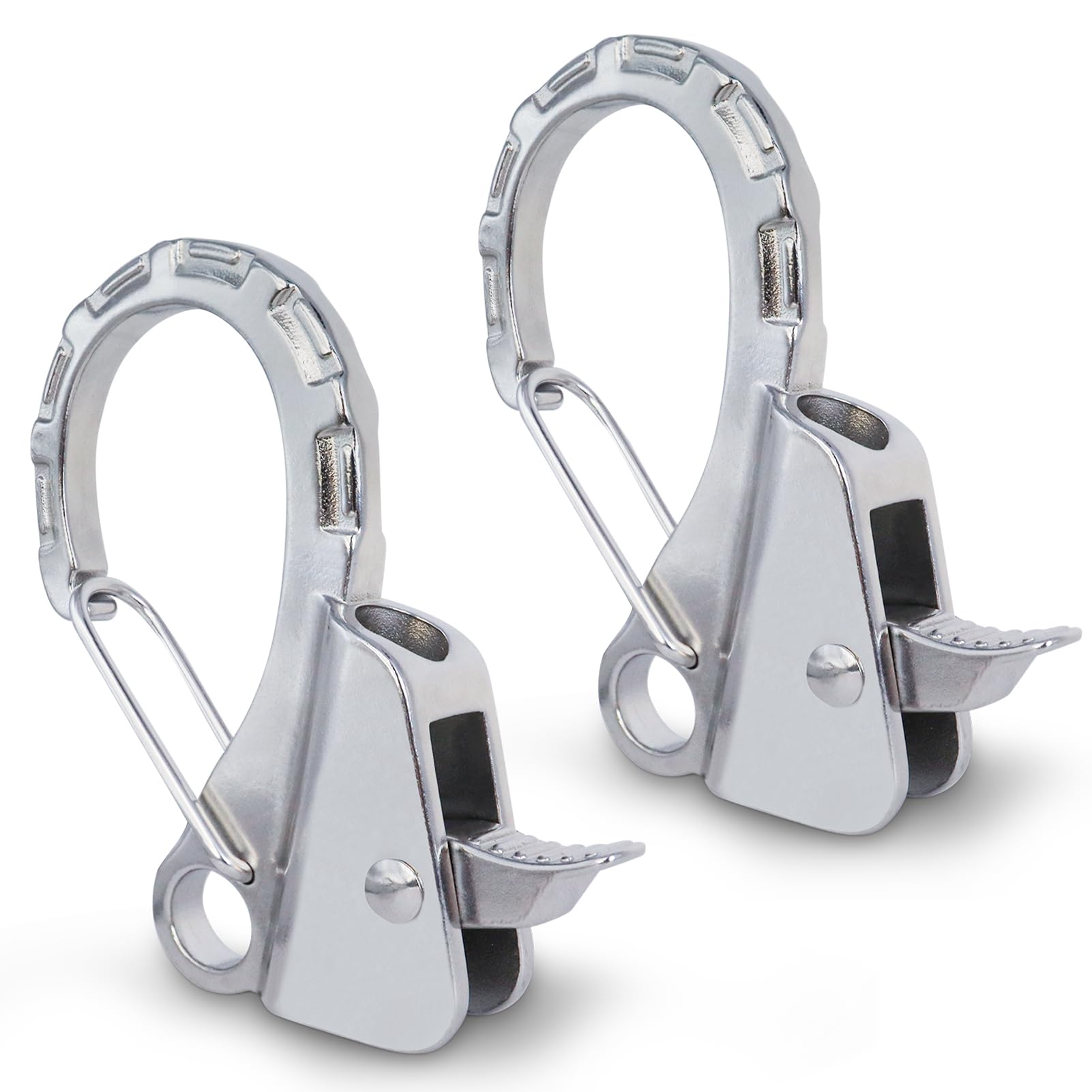 JYINCPED Stainless Steel Boat Fender Clips Quick Release Clips Boat ...