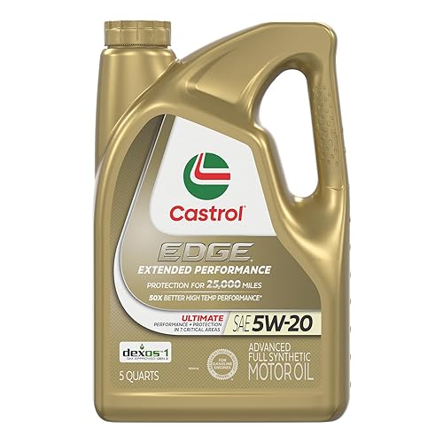 Castrol Edge Extended Performance 5W-20 Advanced Full Synthetic Motor ...