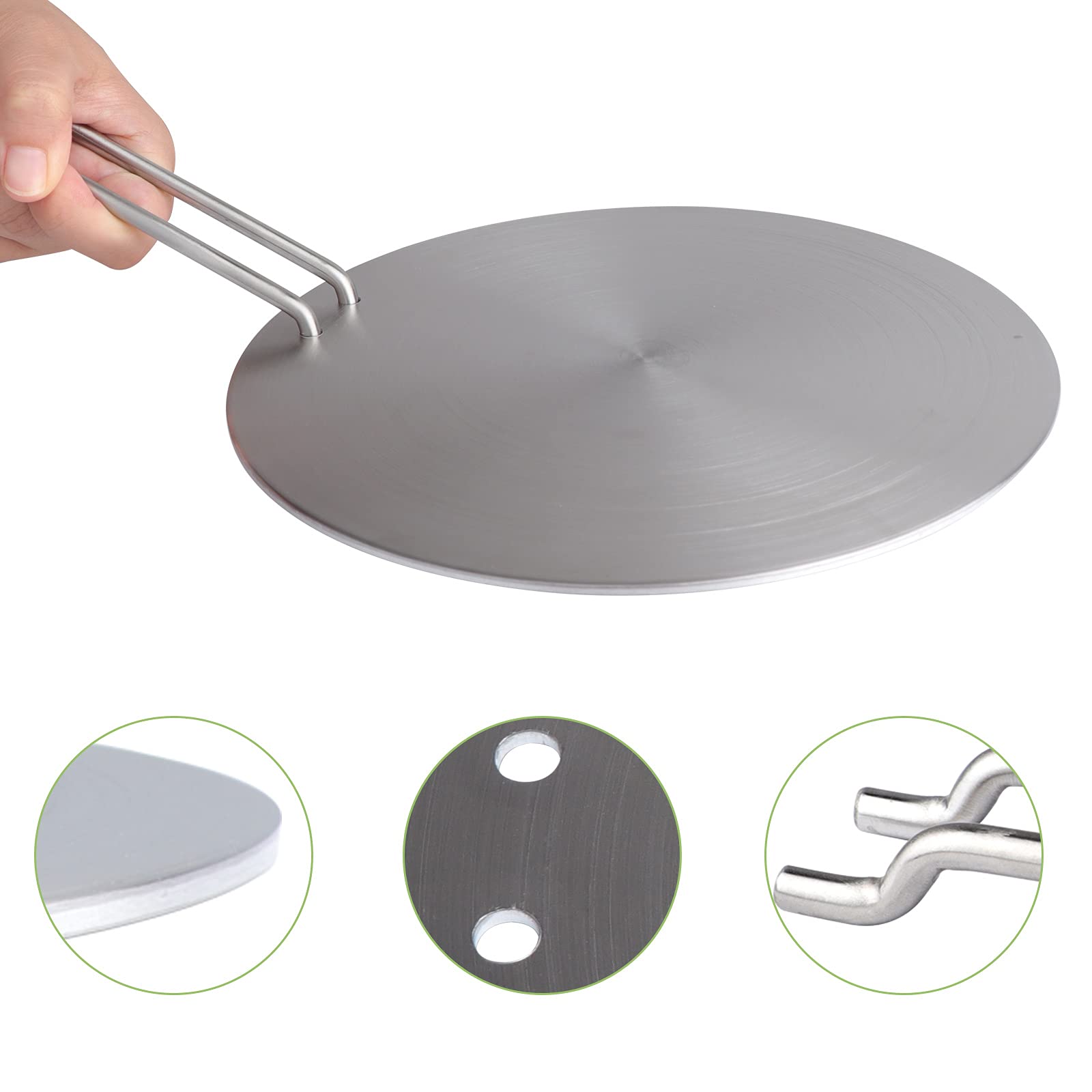 Mua Stainless Steel Induction Diffuser Plate, Induction Hot Plate with ...