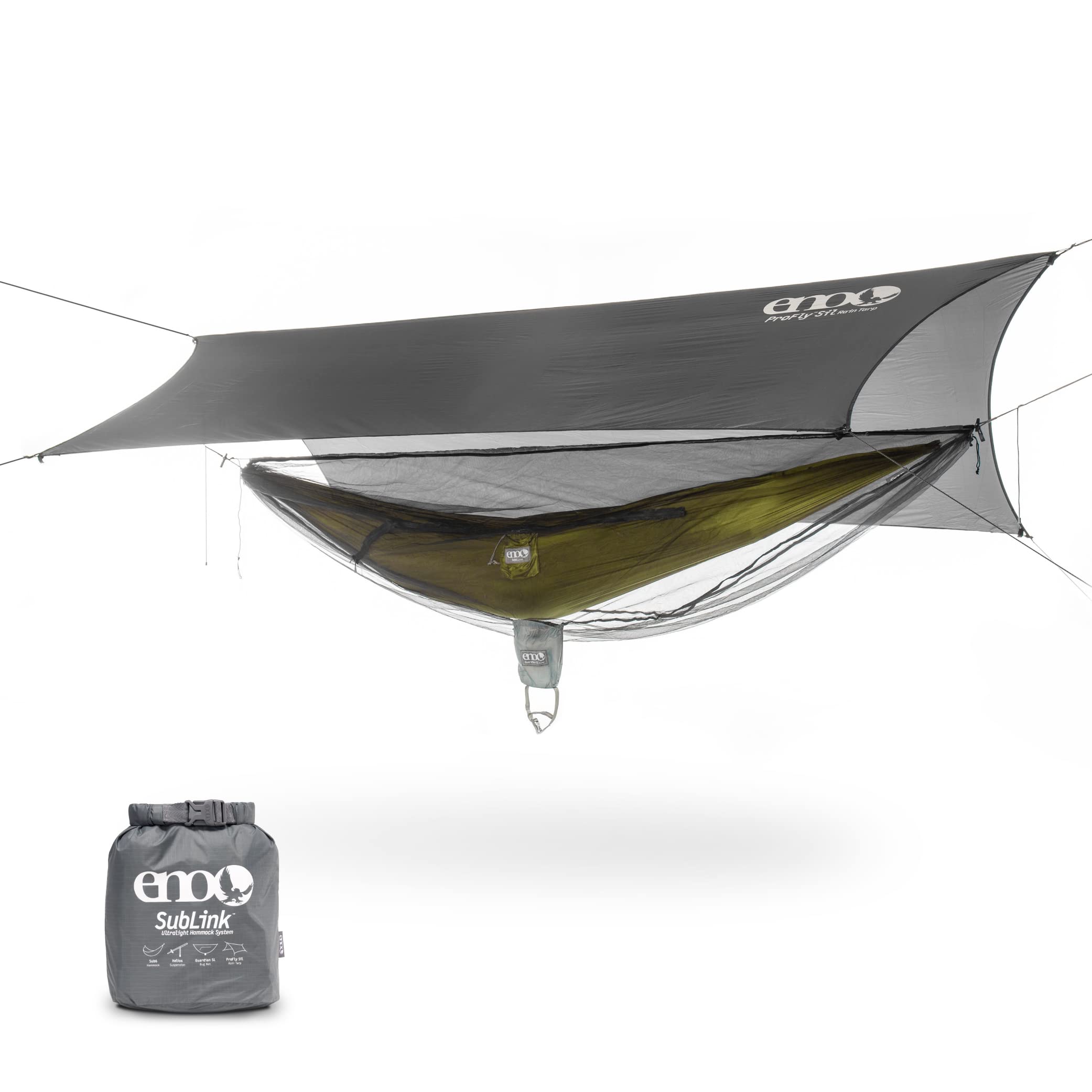 ENO SubLink Hammock System - Includes Sub6 Hammock, Helios Suspension ...